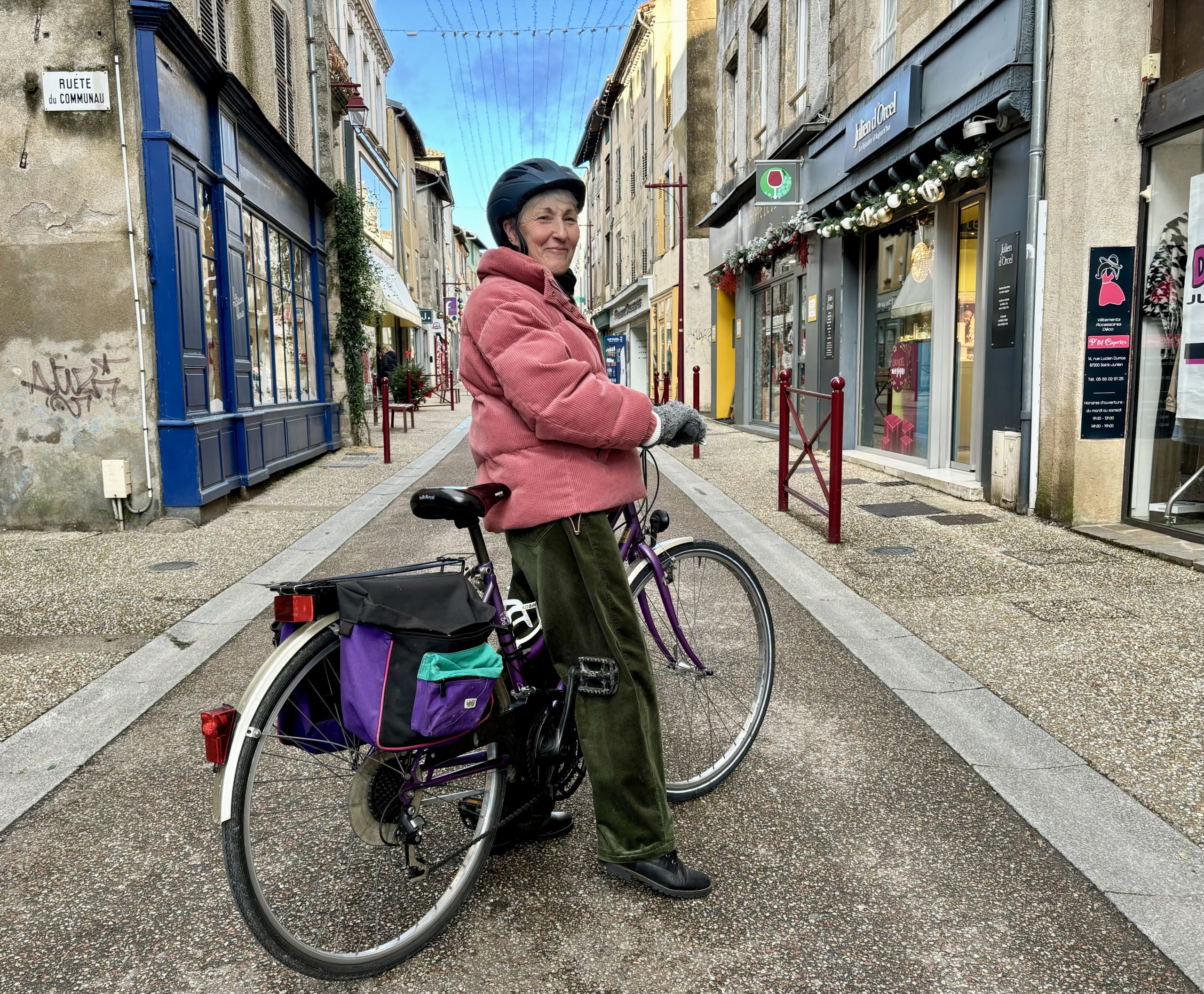 Faire du vélo à Saint-Junien… Une vraie gageure, un grand danger ...